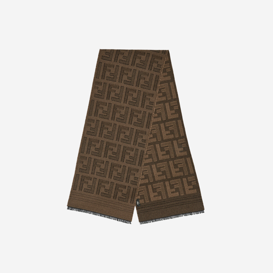 펜디 울 스카프 브라운 | Fendi | KREAM
