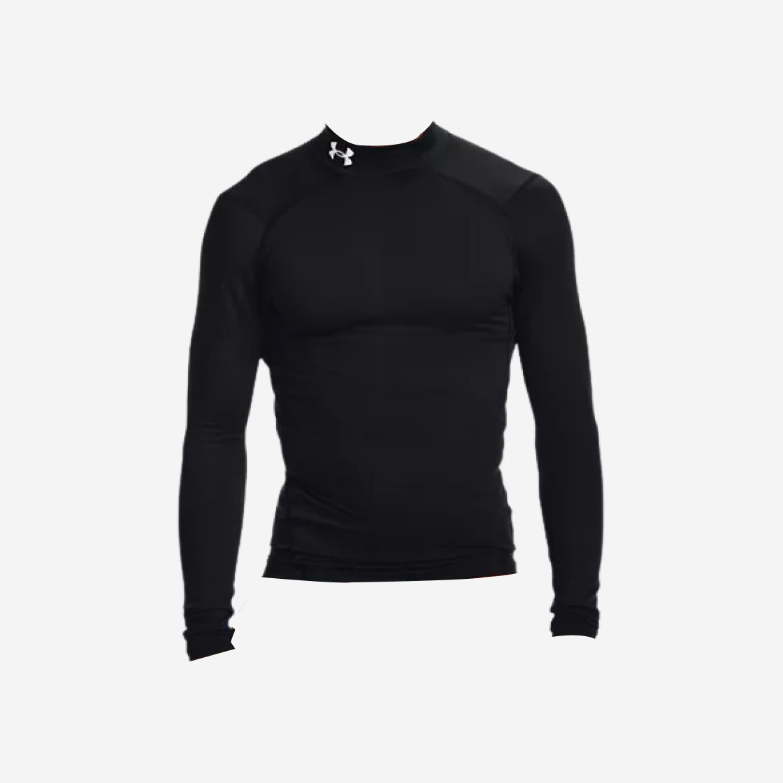 언더아머 콜드기어 컴프레션 모크 블랙 화이트 Under Armour Kream