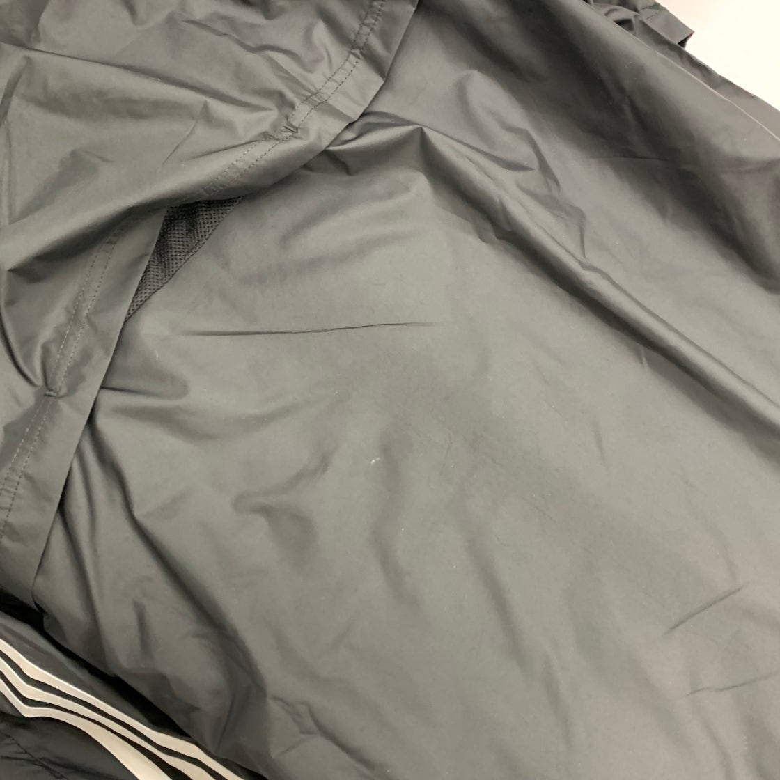 아디다스 에센셜 3S 우븐 윈드브레이커 자켓 블랙 - KR 사이즈 | KREAM