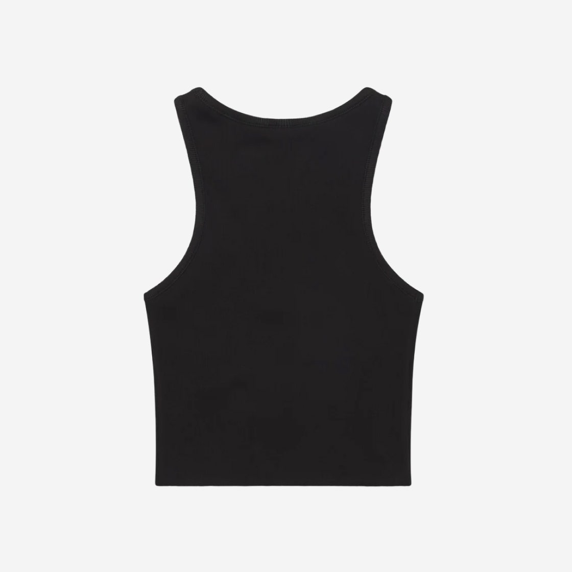 (W) 카이 크롭 로우 헴 립 탱크 블랙 | Khy | KREAM