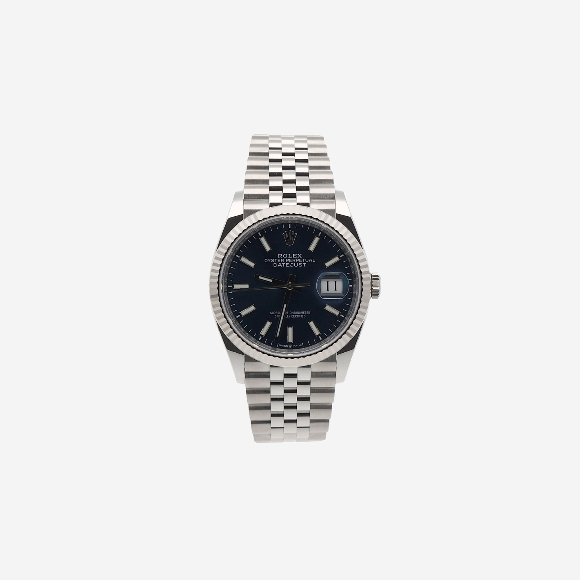 롤렉스 데이트저스트 36mm 126234 브라이트 블루 쥬빌리 | KREAM