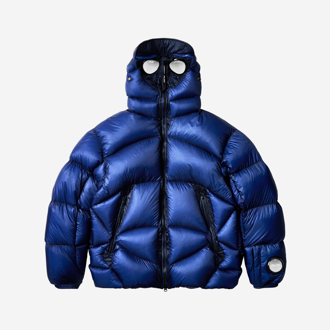 팔라스 x C.P. 컴퍼니 DD 쉘 립스탑 익스플로러 자켓 마자린 블루 - 23FW | Palace | KREAM