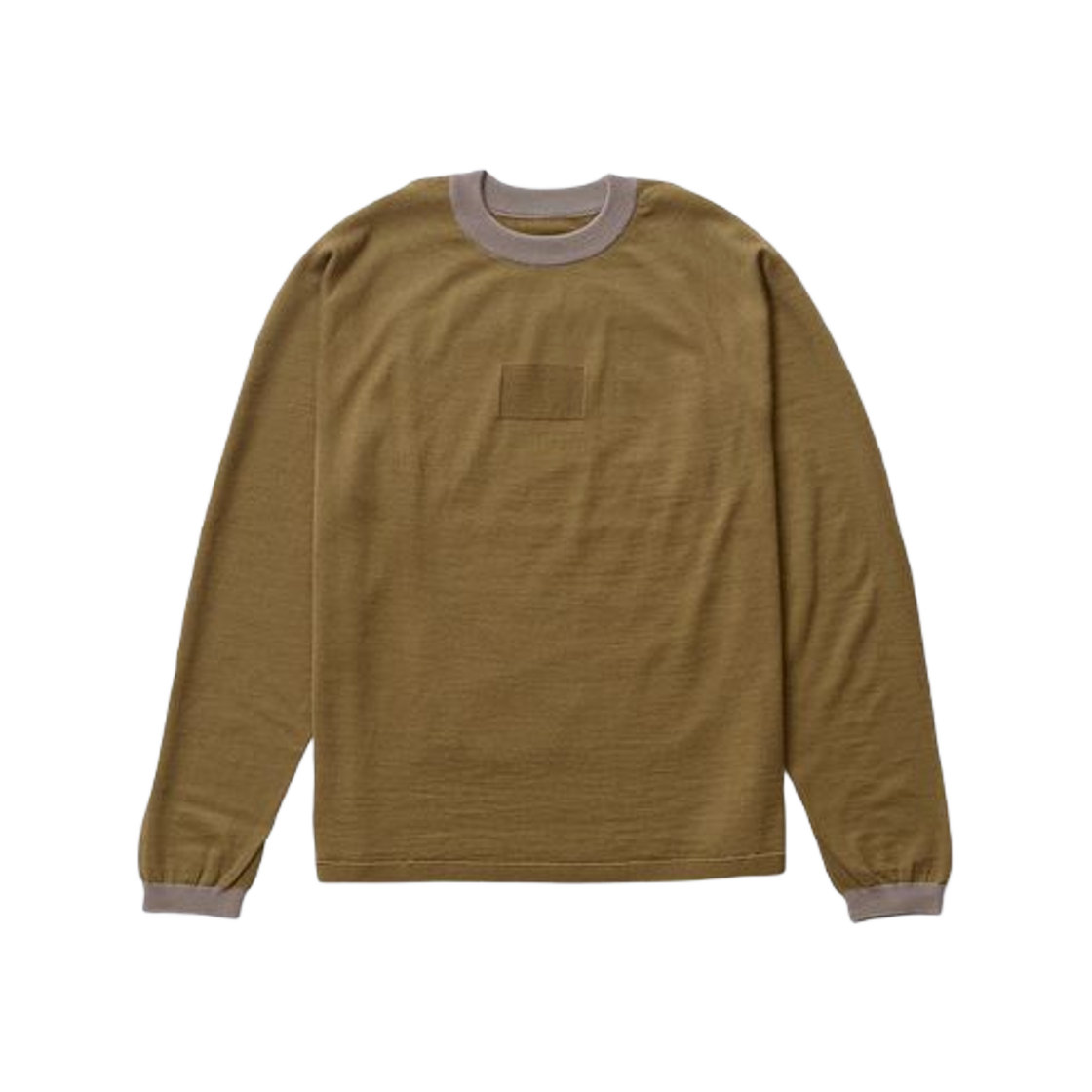 골드윈 골드윈0 울 심리스 니트 탑 브라운 골드 | Goldwin | KREAM