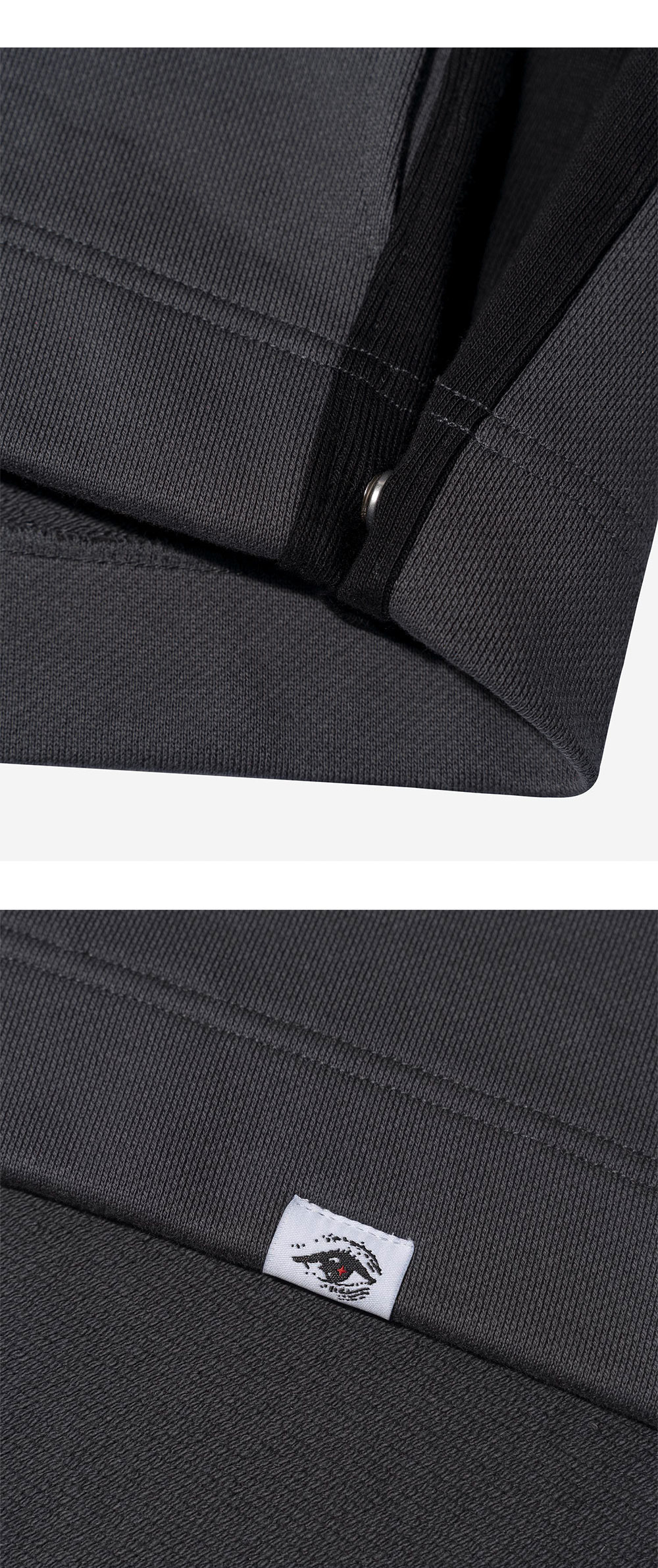 트락타트 오픈 북 후디 차콜 그레이 | Traktat | KREAM