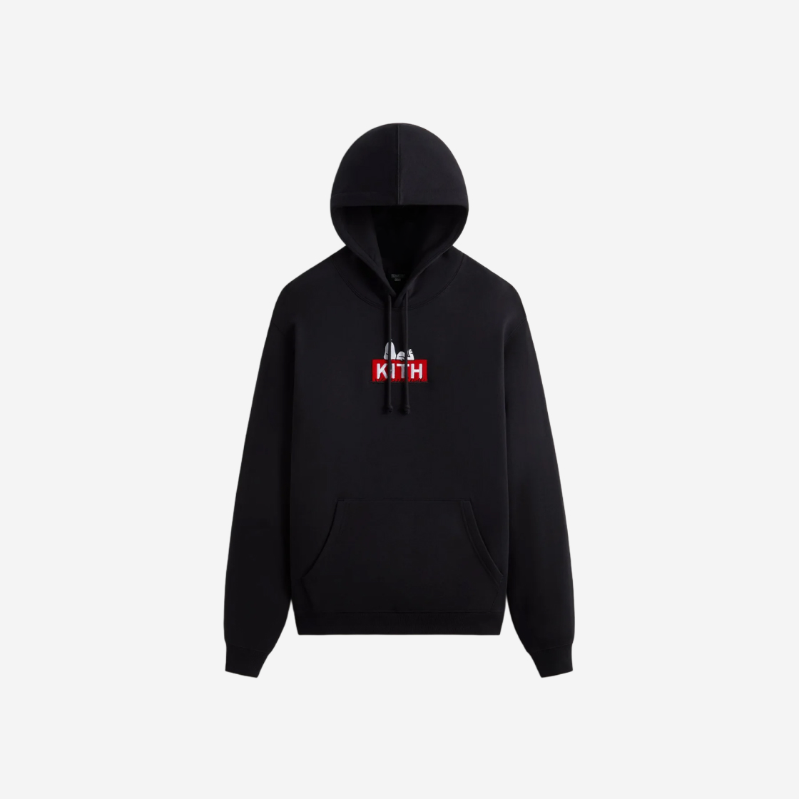 키스 x 피너츠 도그하우스 후디 블랙 | Kith | KREAM