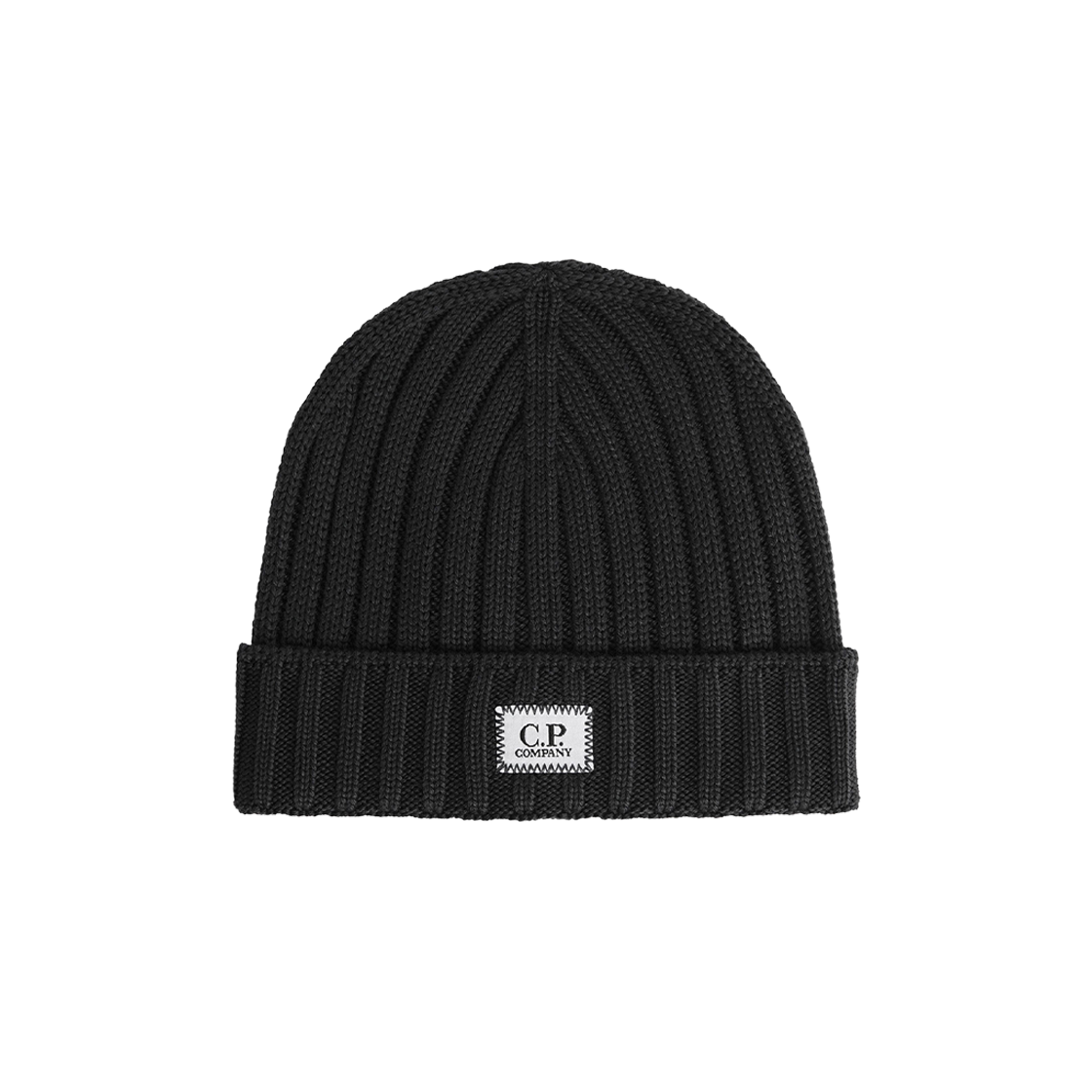 C.P. 컴퍼니 엑스트라 파인 메리노 울 로고 비니 블랙 - 23FW | C.P. Company | KREAM