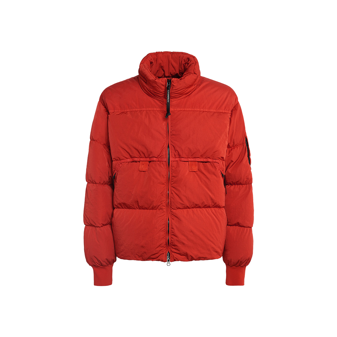 C.P. 컴퍼니 에코 크롬-R 믹스드 다운 자켓 포인치아나 레드 - 23FW | C.P. Company | KREAM
