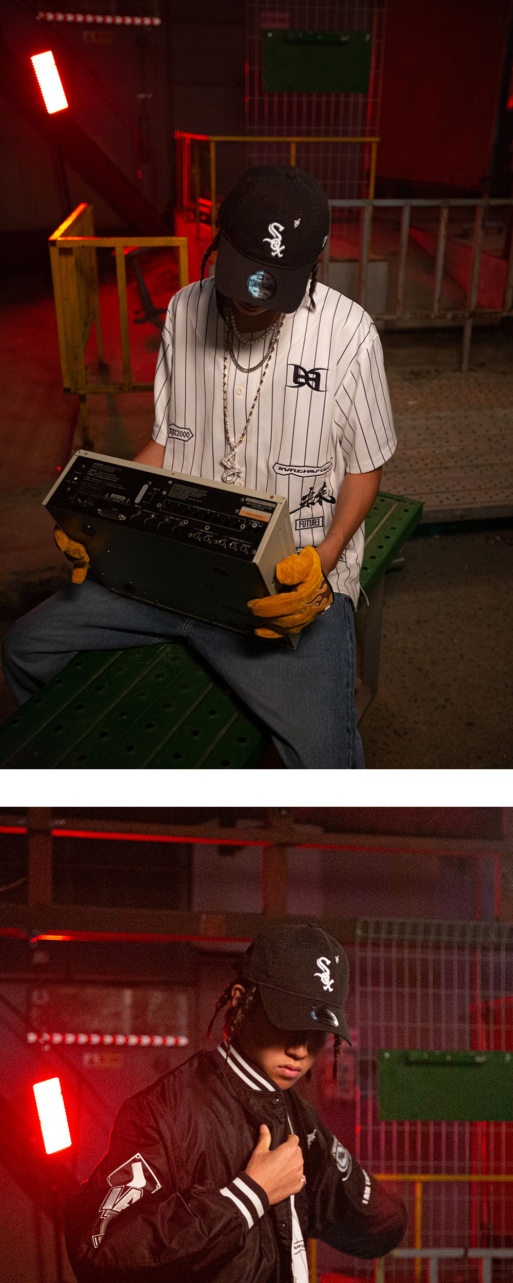 아이엠더퓨처 x 뉴에라 화이트삭스 스타디움 캡 블랙 | IAMTHEFUTURE | KREAM