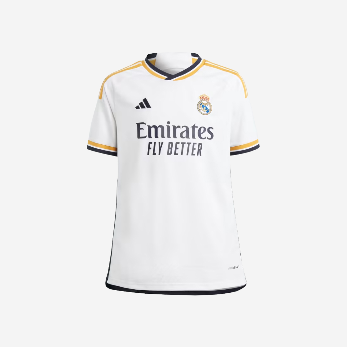 (키즈) 아디다스 레알 마드리드 2023/24 홈 저지 화이트 - KR 사이즈 (논 마킹 버전) | Adidas | KREAM