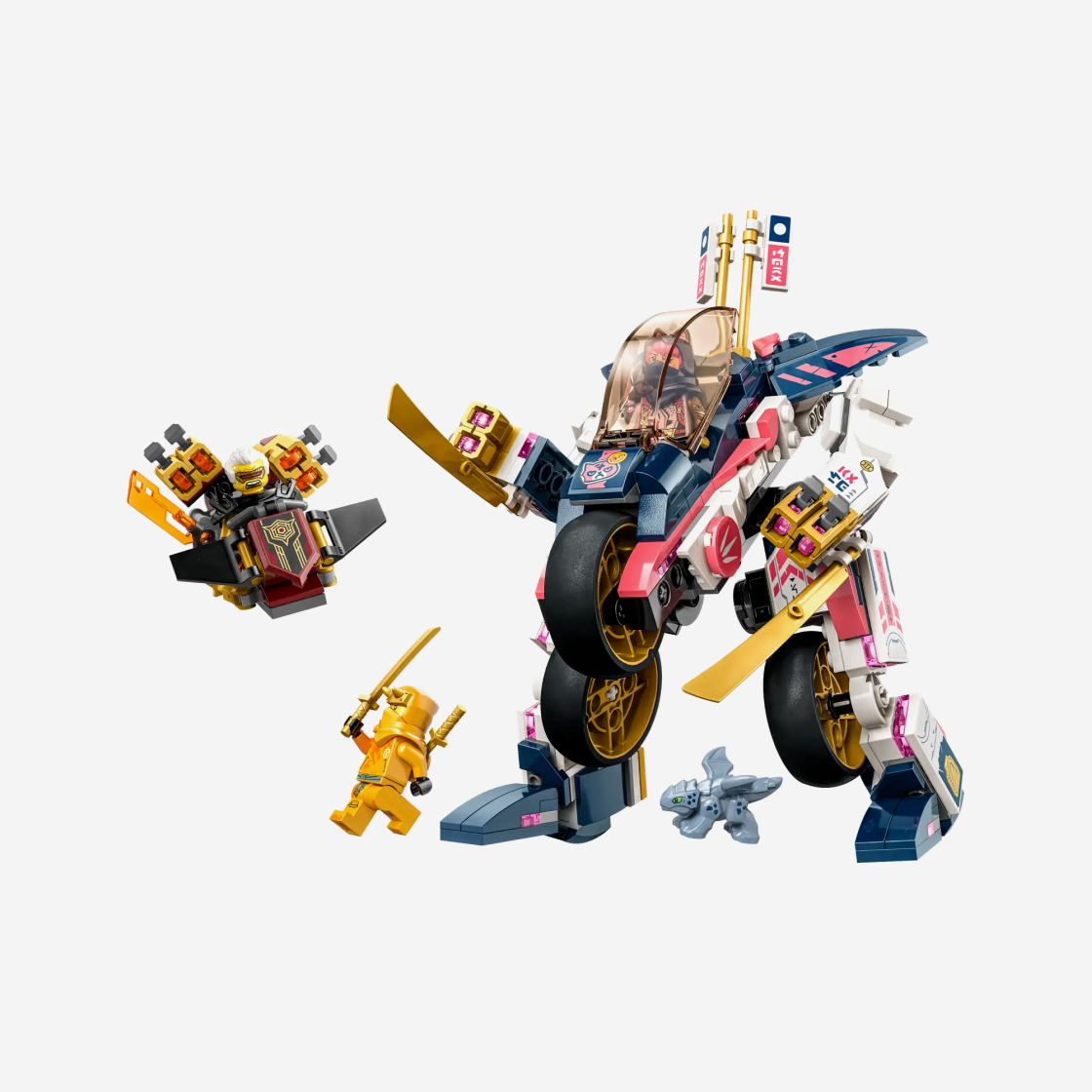 레고 닌자고 소라의 변신 로봇 바이크 레이서 | Lego | KREAM