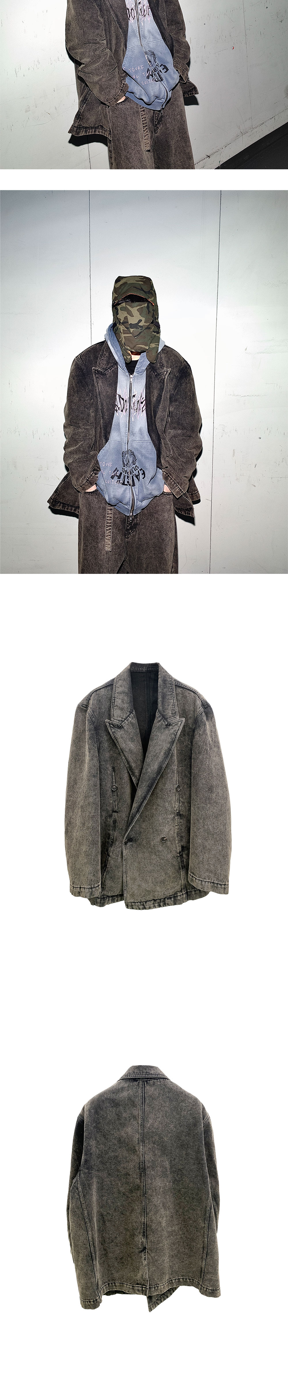 아워파스 088 데님 블레이저 | Ourpas | KREAM