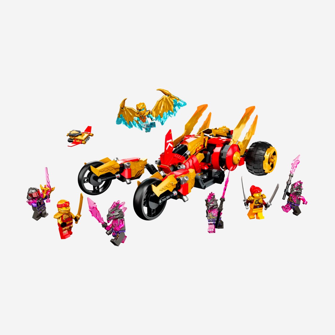 레고 닌자고 카이의 골든 드래곤 라이더 Lego Kream