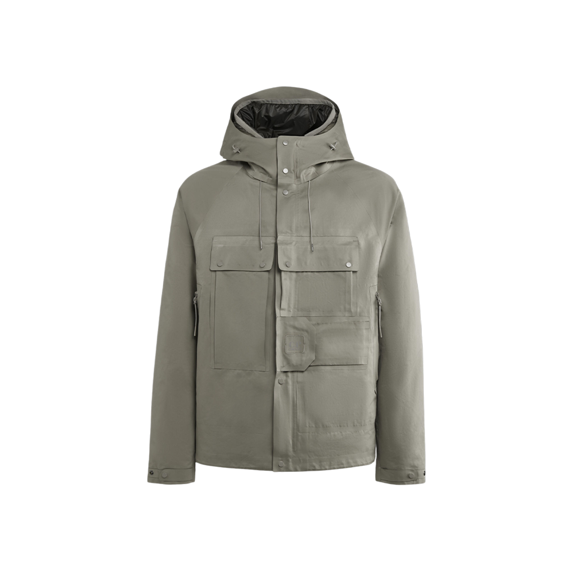 C.P. 컴퍼니 메트로폴리스 시리즈 A.A.C. 후드 자켓 실버 세이지 브라운 - 23FW | C.P. Company | KREAM