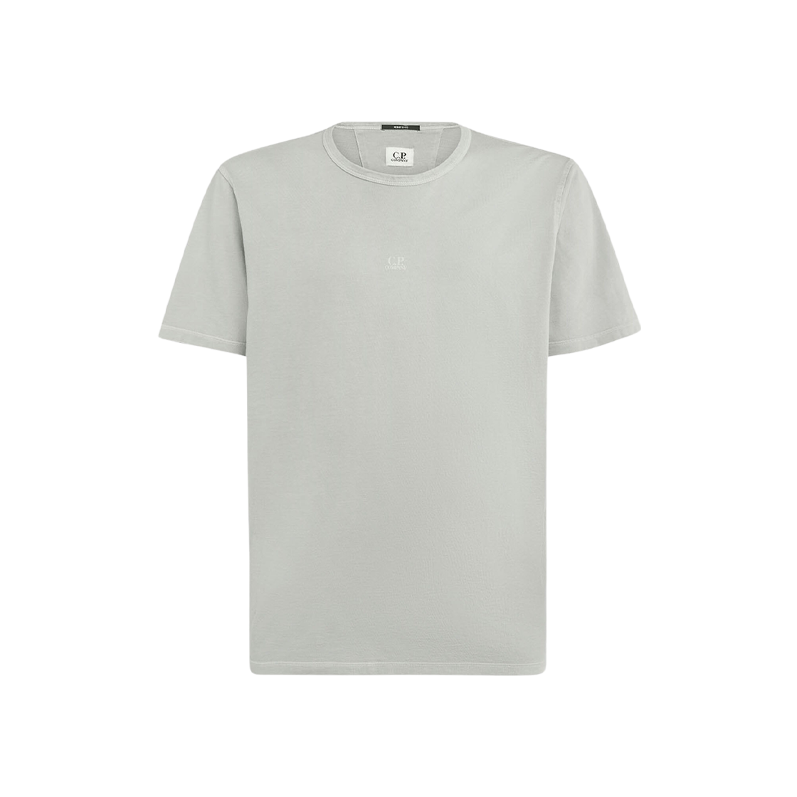 C.P. 컴퍼니 24/1 저지 릴렉스드 리지스트 다이드 티셔츠 실버 세이지 브라운 - 23FW | C.P. Company | KREAM