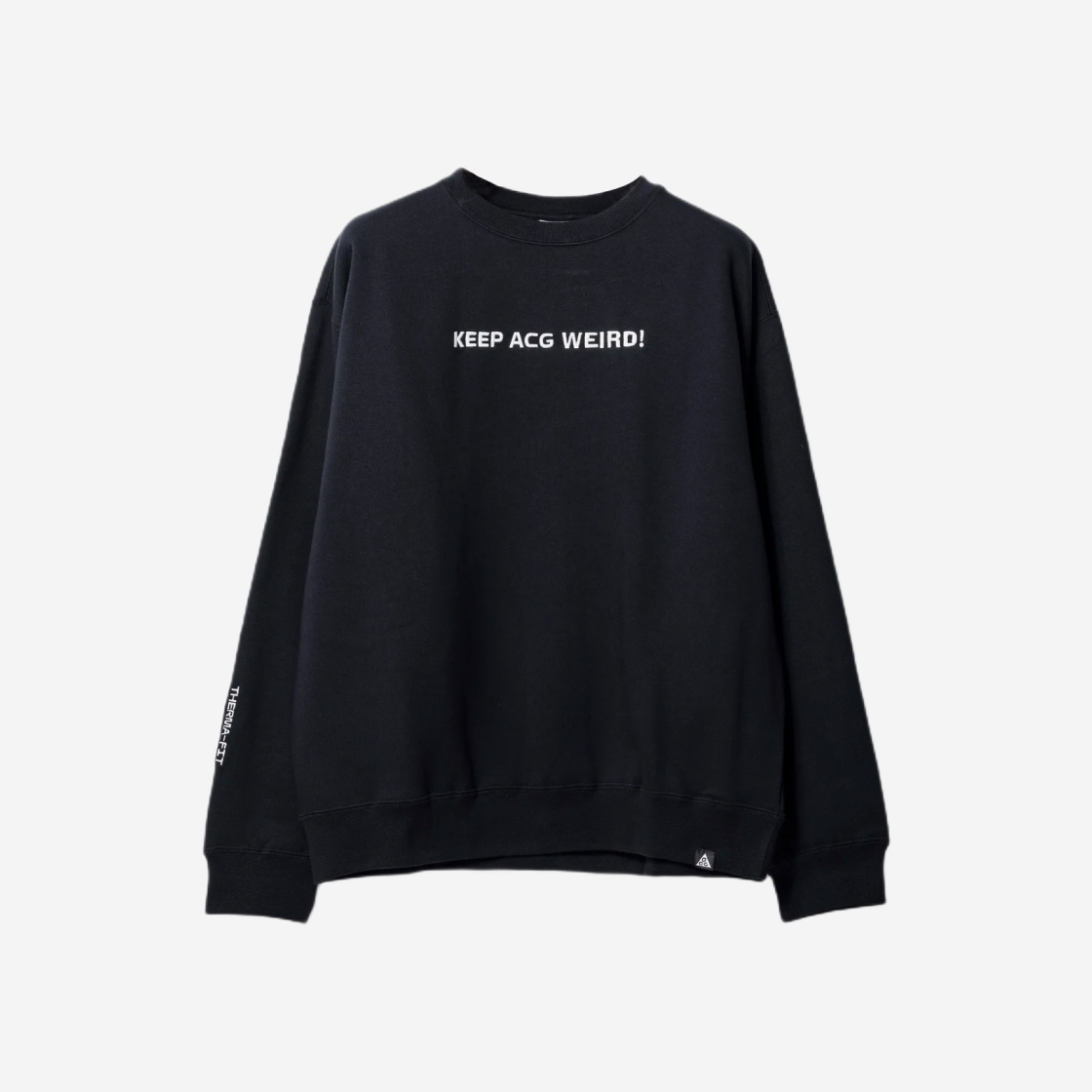 나이키 ACG 써마핏 플리스 크루 블랙 서밋 화이트 - 아시아 | Nike | KREAM