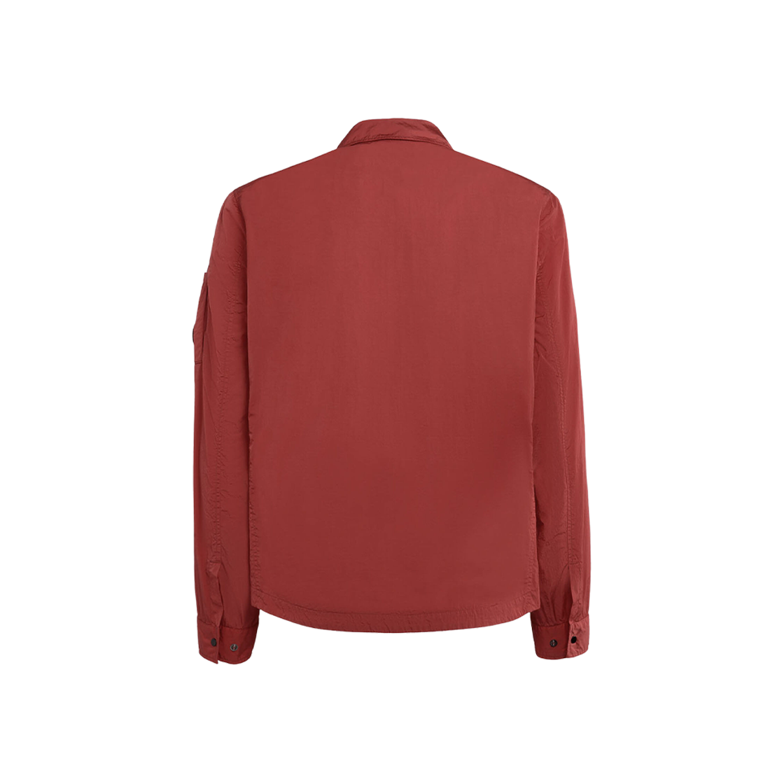 C.P. 컴퍼니 크롬-R 지퍼 오버셔츠 케첩 레드 - 23FW | C.P. Company | KREAM