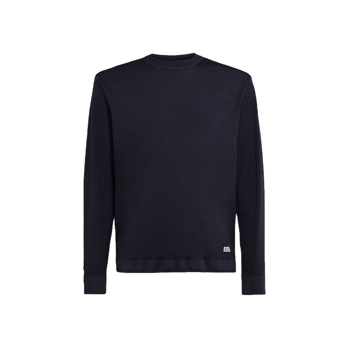 C.P. 컴퍼니 메리노 울 니트 토탈 이클립스 블루 - 23FW | C.P. Company | KREAM