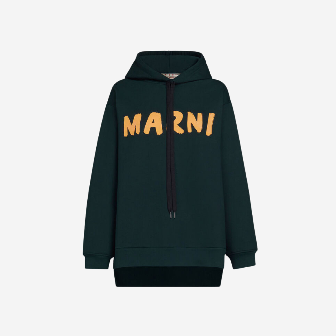 (W) 마르니 오가닉 코튼 오버사이즈 스웨트셔츠 그린 | Marni | KREAM