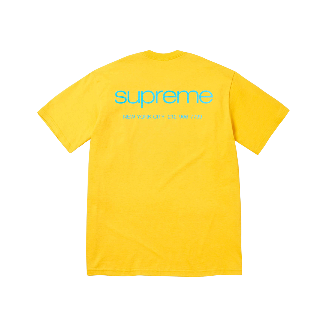 슈프림 NYC 티셔츠 옐로우 - 23FW | Supreme | KREAM