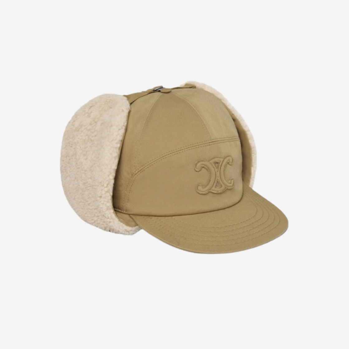 (W) 셀린느 트리옹프 코튼 나일론 차프카 햇 베이지 | Celine | KREAM