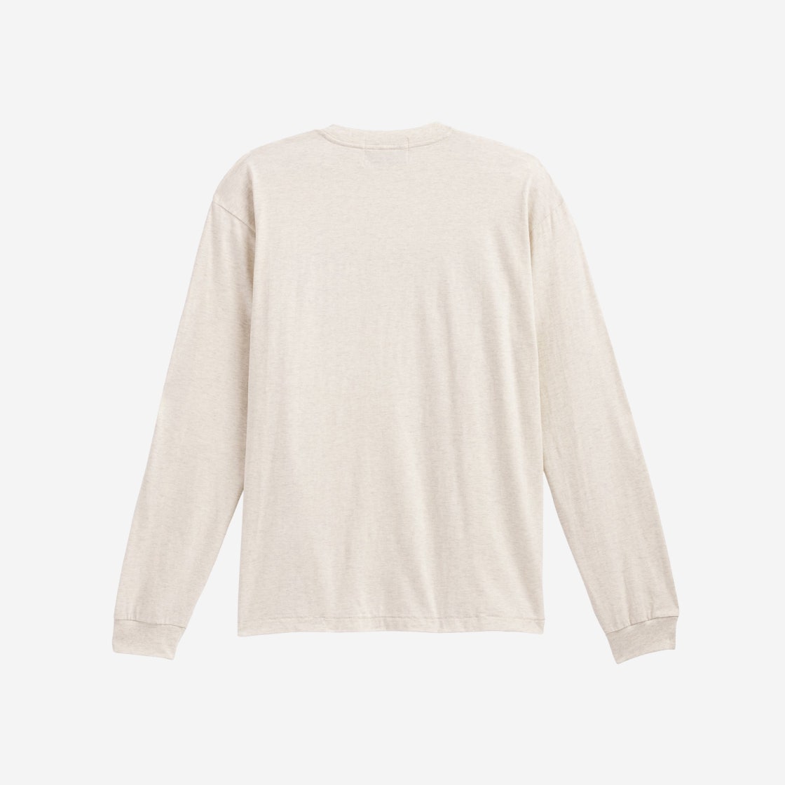 뉴발란스 x 오라리 아카이브 그래픽 롱슬리브 티셔츠 헤더 그레이 | New Balance | KREAM