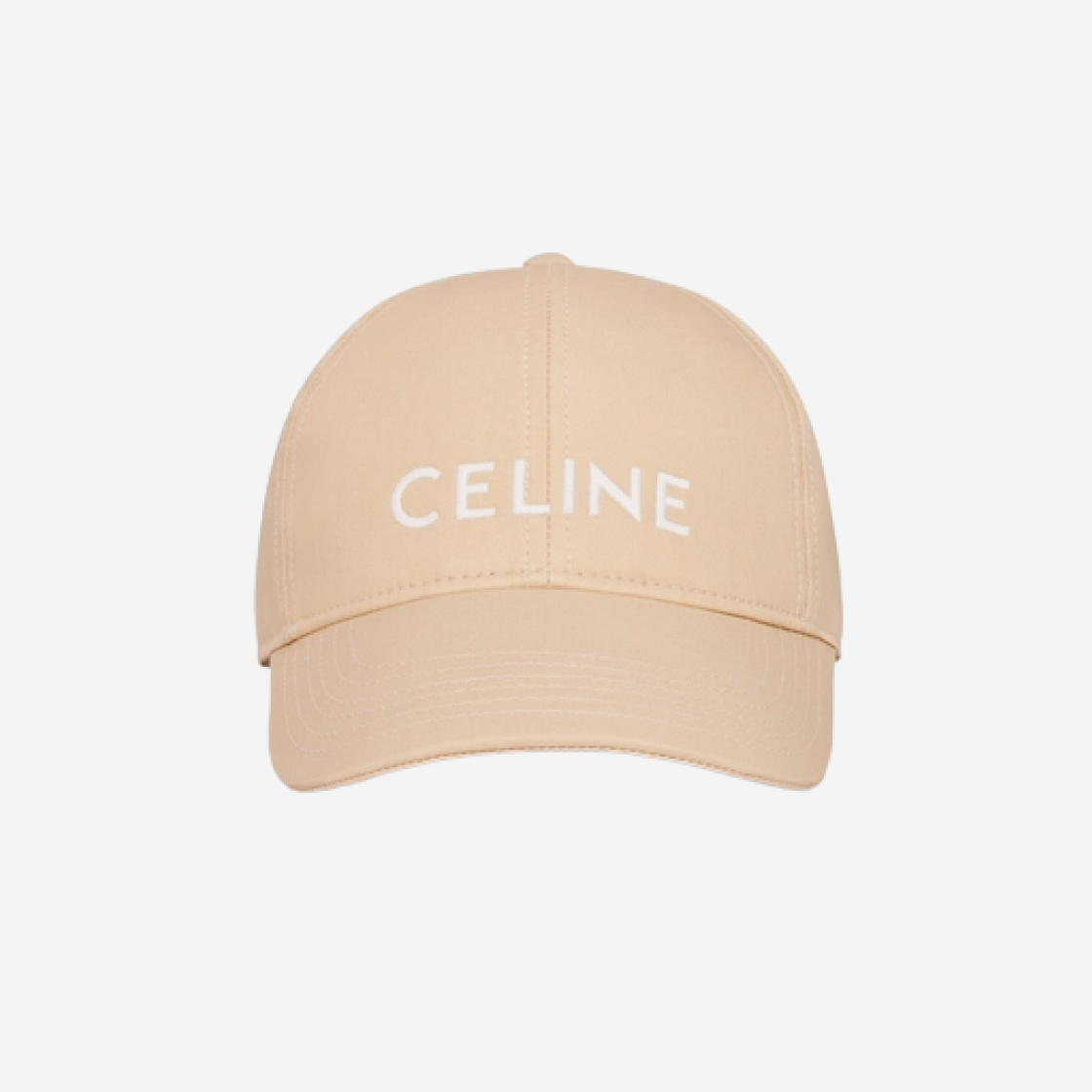 (W) 셀린느 코튼 베이스볼 캡 샴페인 폰스 | Celine | KREAM
