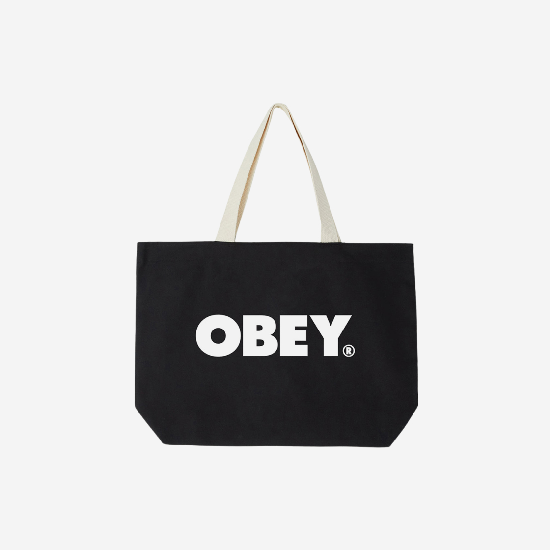 오베이 볼드 토트백 블랙 | Obey | KREAM