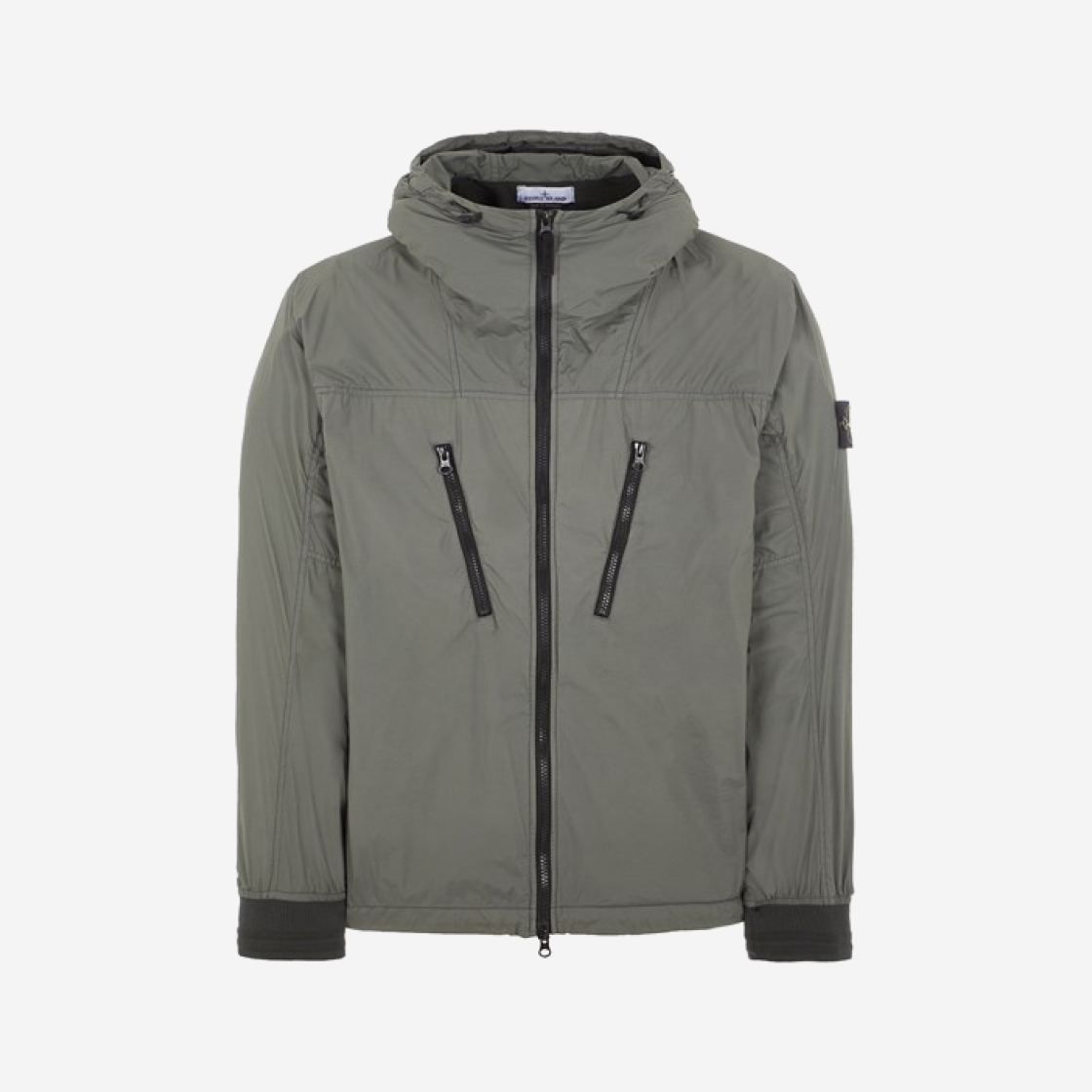 스톤 아일랜드 40425 스킨 터치 나일론-TC 팩터블 후드 자켓 머스크 그린 - 24SS | Stone Island | KREAM