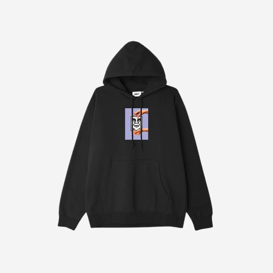 오베이 체이니 후드 블랙 | Obey | KREAM