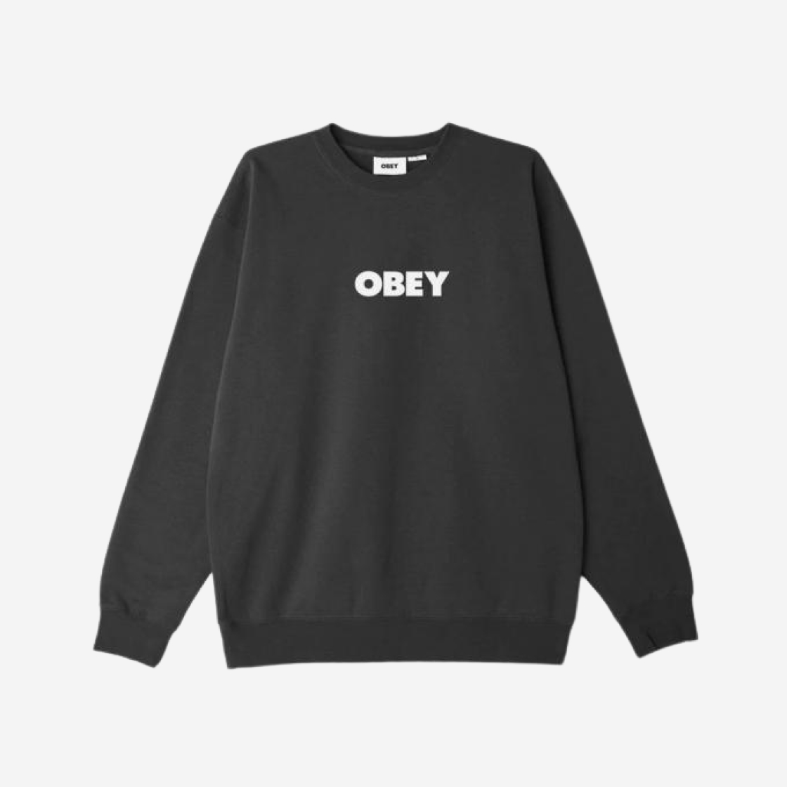 오베이 볼드 크루넥 블랙 | Obey | KREAM