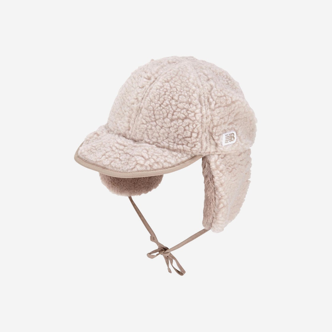 뉴발란스 에센셜 리버시블 플리스 트래퍼 햇 베이지 | New Balance | KREAM