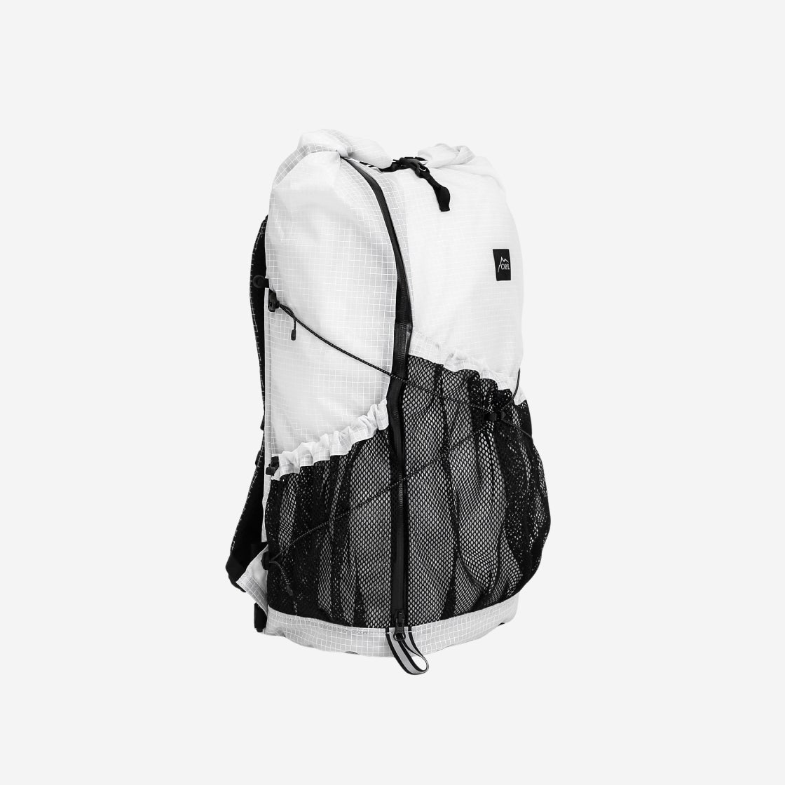 케일 마리 롤 탑 케일 그리드 화이트 | Cayl | KREAM