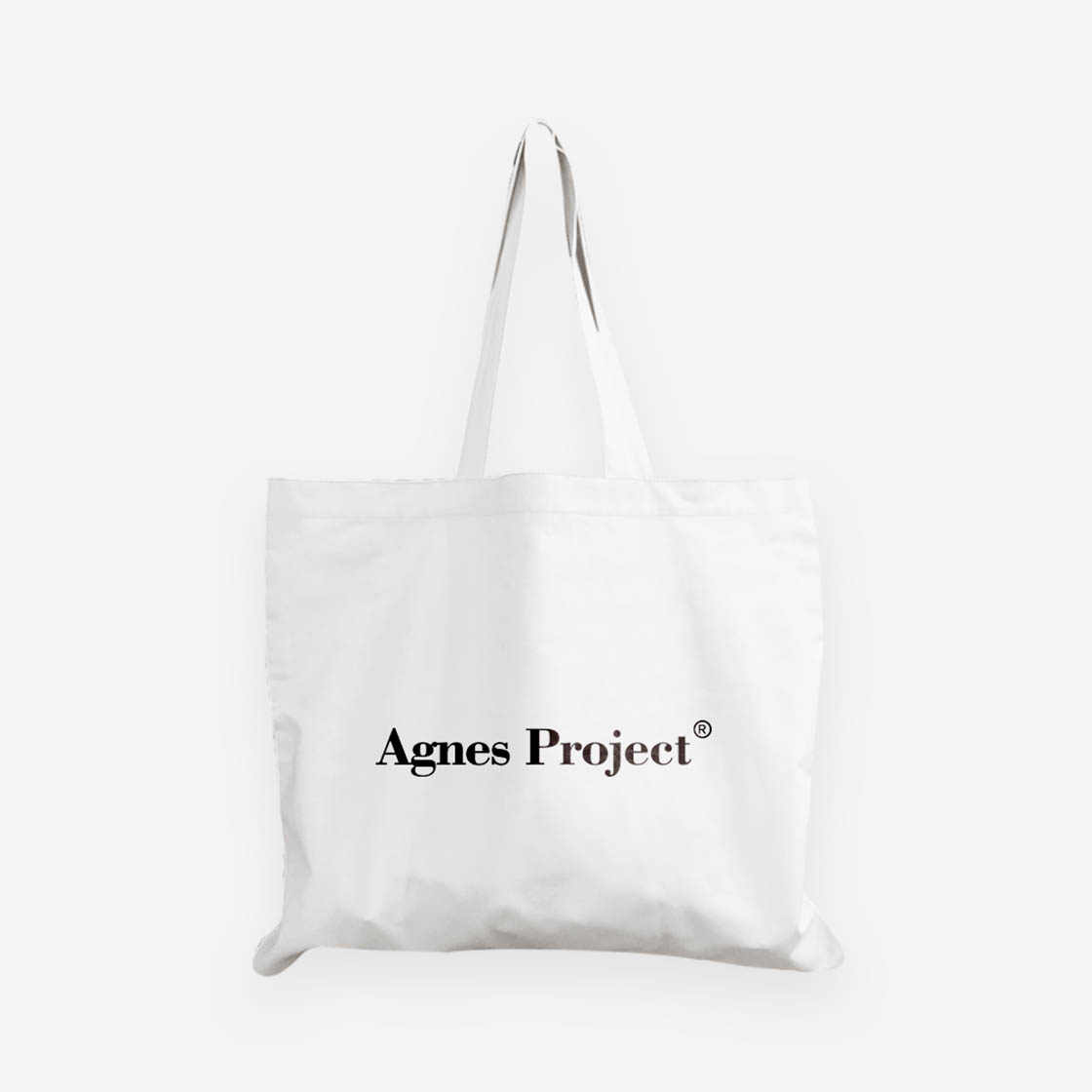 아그네스 프로젝트 라지 코튼백 화이트 | Agnes Project | KREAM