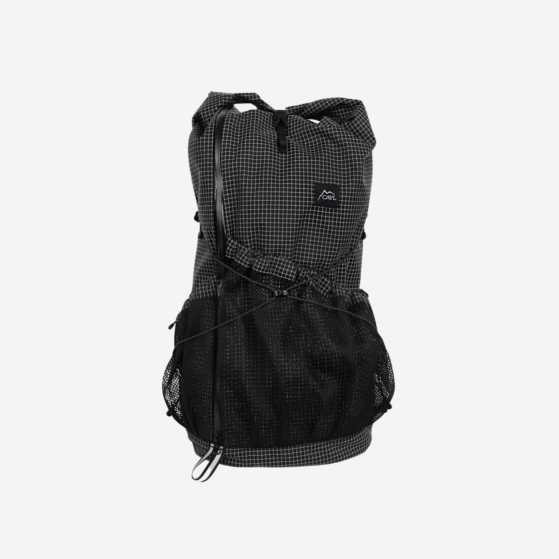 케일 마리 롤 탑 케일 그리드 블랙 | Cayl | KREAM