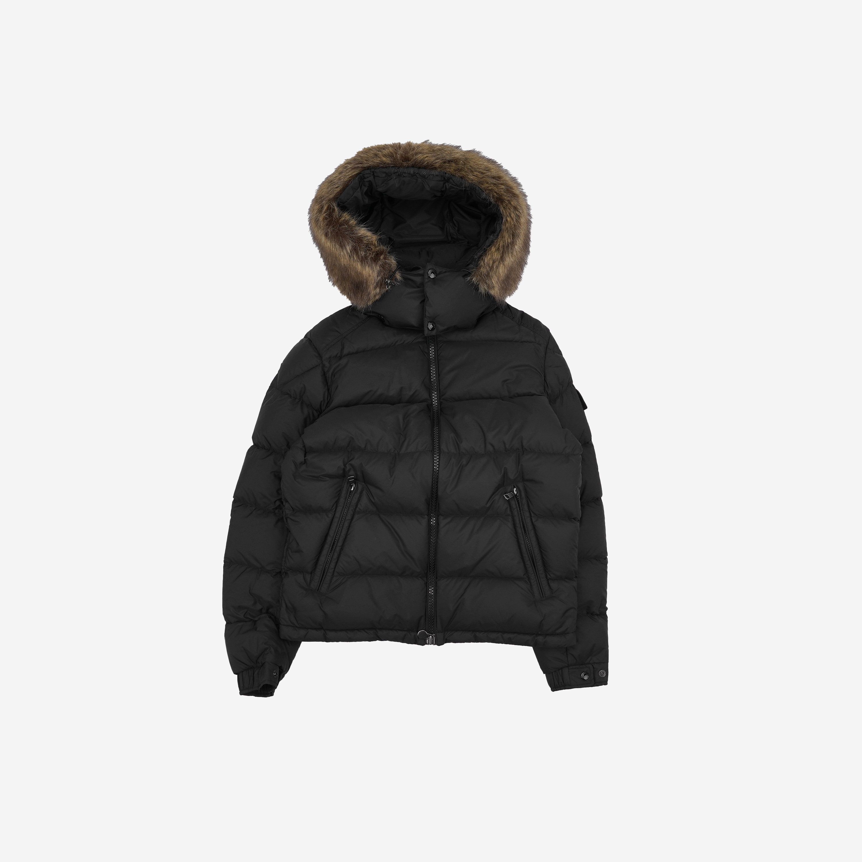 몽클레르 마야프 쇼트 다운 자켓 블랙 - 23FW | KREAM