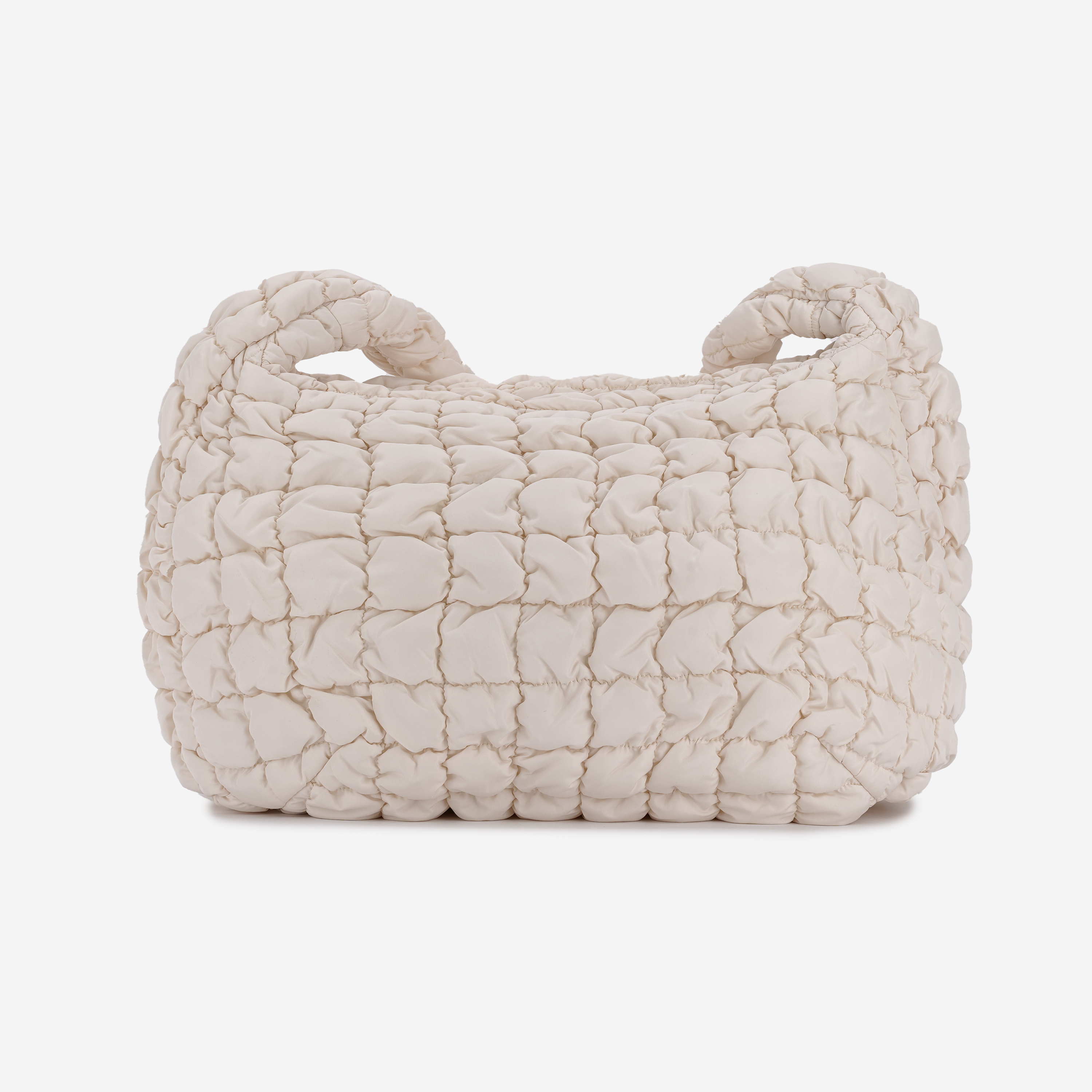 코스 퀼티드 오버사이즈 숄더백 오프 화이트 | KREAM