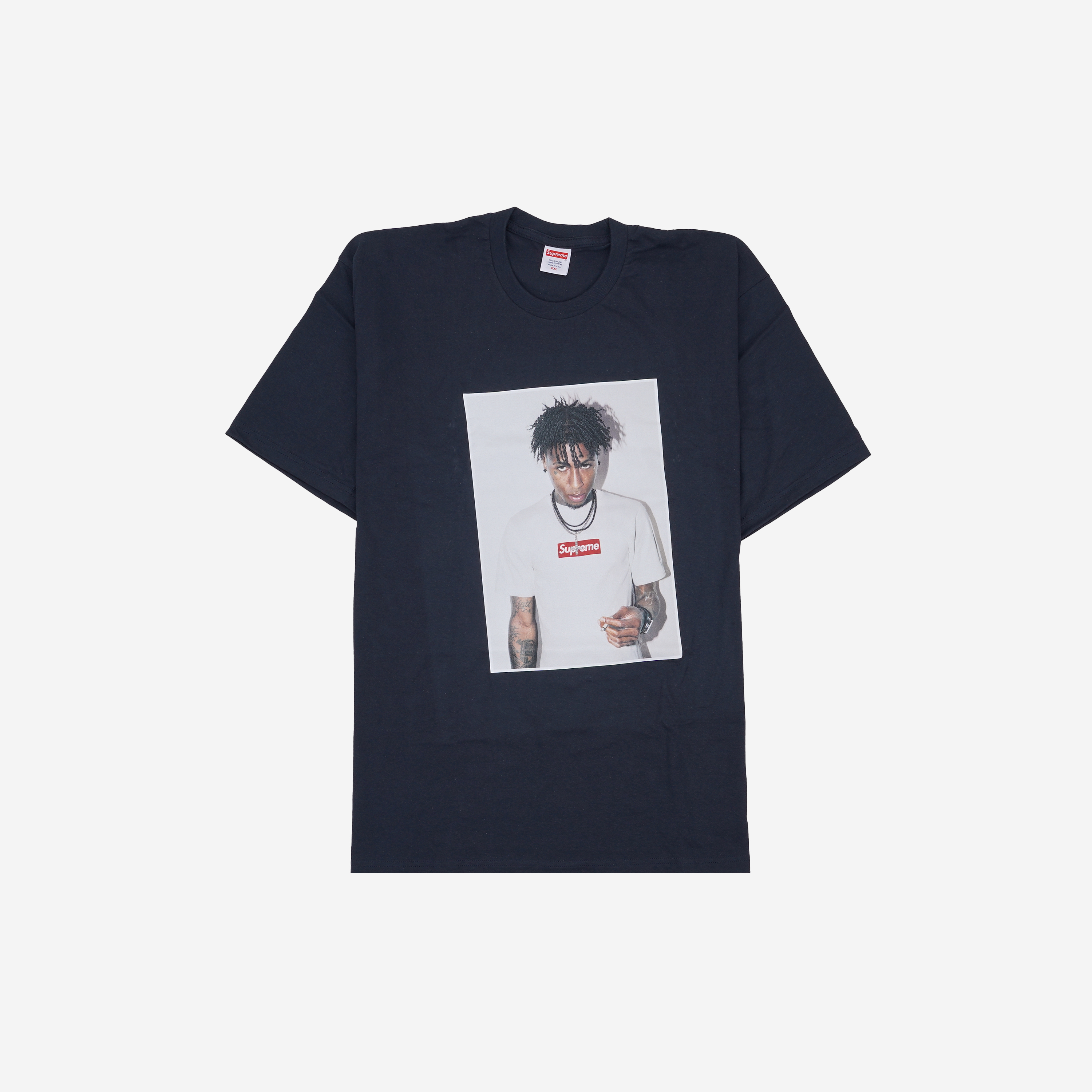 슈프림 NBA 영보이 티셔츠 네이비 - 23FW | KREAM