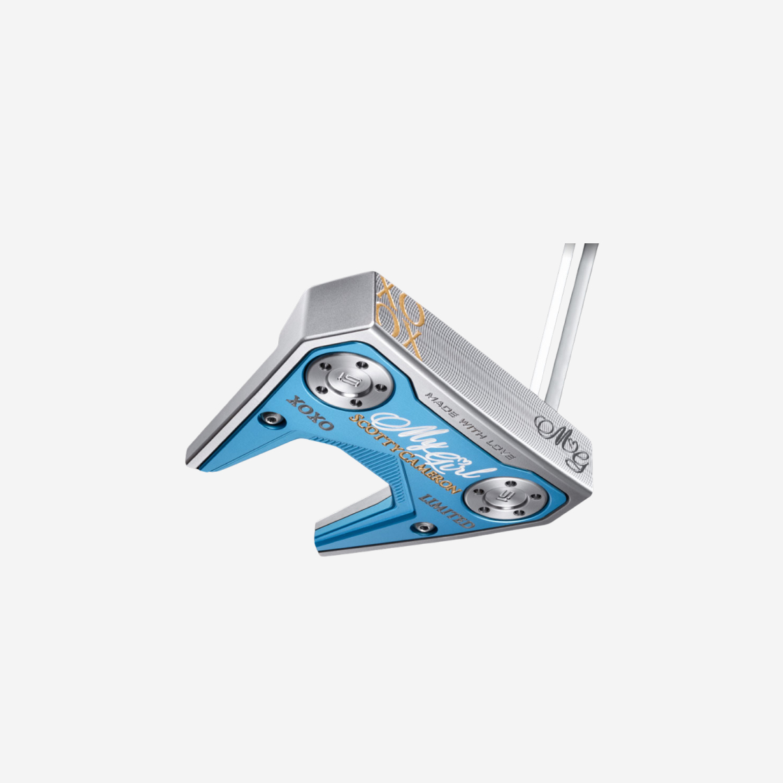타이틀리스트 스카티 카메론 2023 마이 걸 그레이 피스톨리니 플러스 그립 퍼터 34인치 블루 실버 | Titleist | KREAM