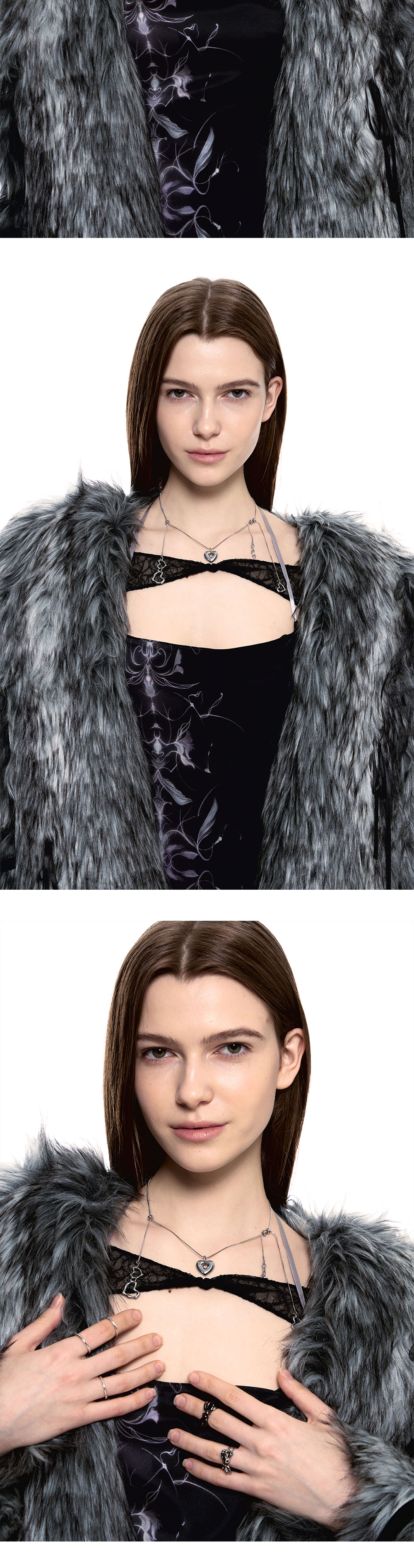 센티멍 넘버 477 하트 트리 네크리스 실버 | SENTIMENTS | KREAM