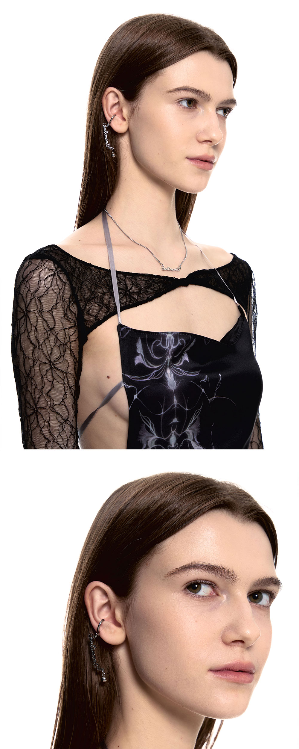 센티멍 넘버 454 이어링 실버 | SENTIMENTS | KREAM