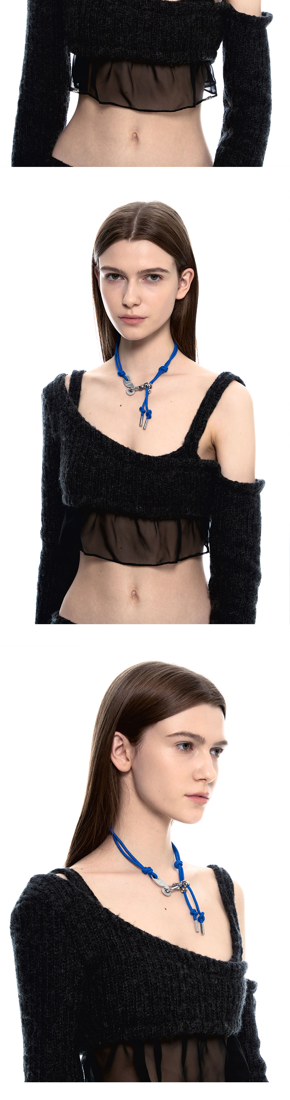 센티멍 넘버 461 네크리스 블루 | SENTIMENTS | KREAM