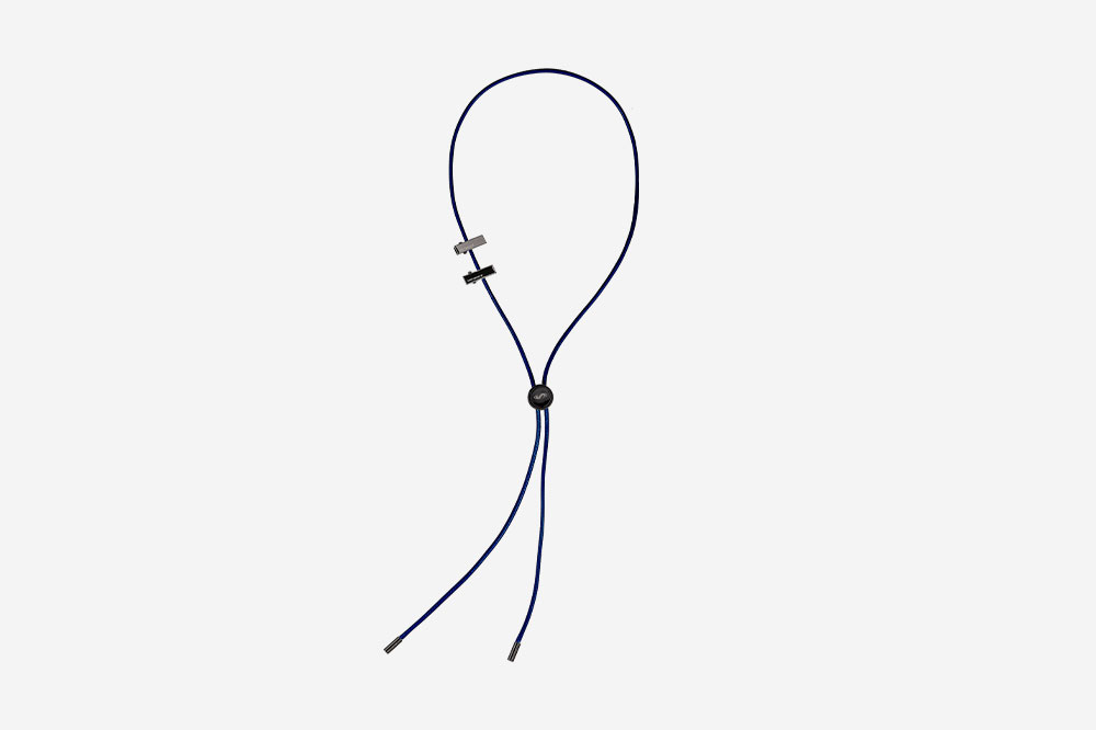 센티멍 넘버 481 원 코드 락 네크리스 블랙/네이비 | SENTIMENTS | KREAM