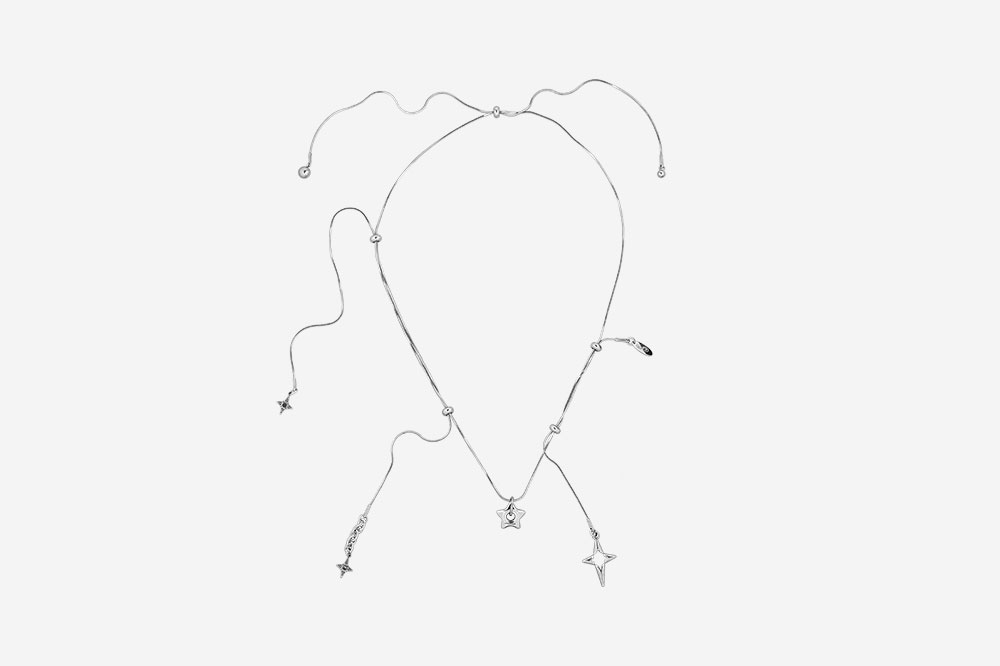 센티멍 넘버 476 스타 트리 네크리스 실버 | SENTIMENTS | KREAM