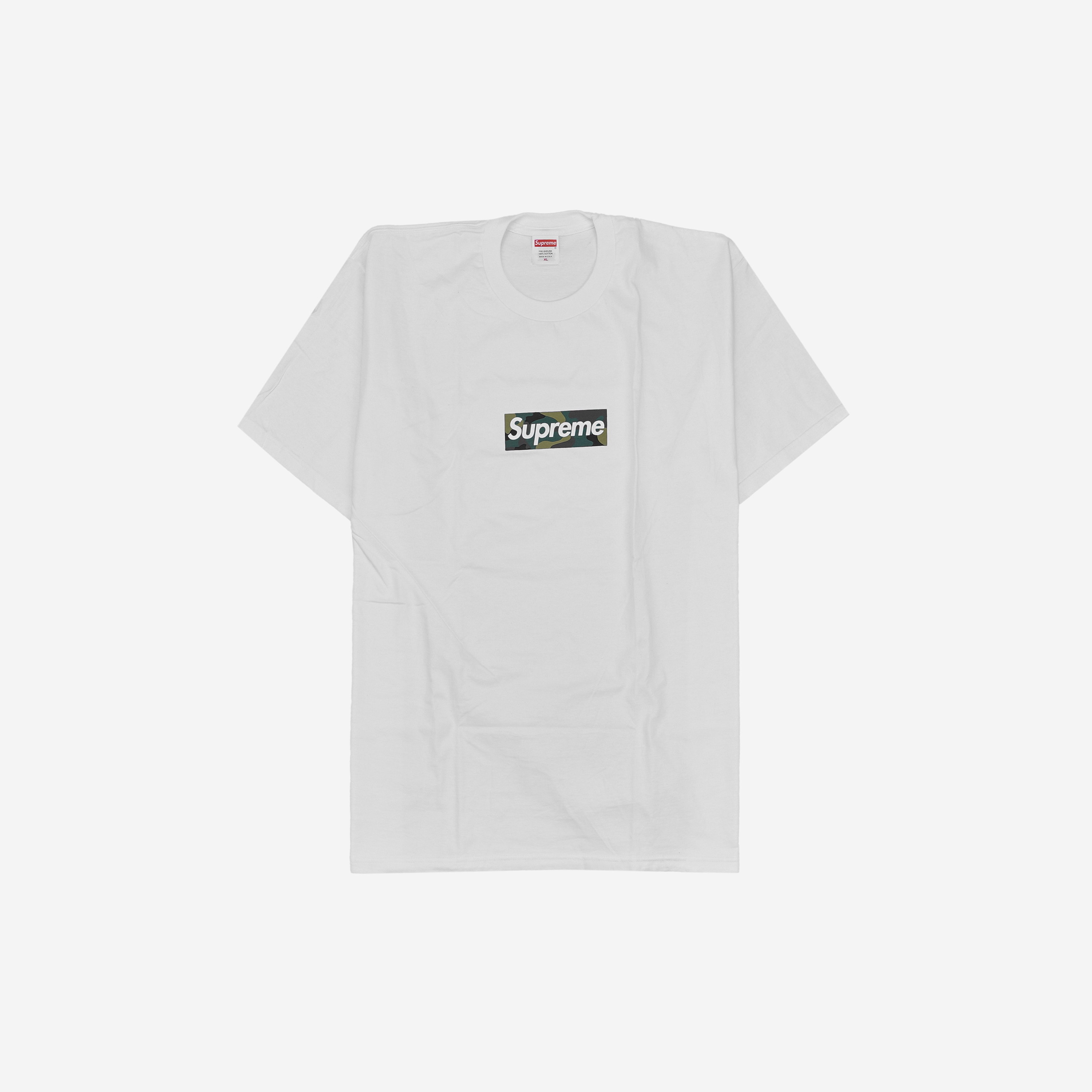 슈프림 박스로고 티셔츠 화이트 - 23FW | KREAM