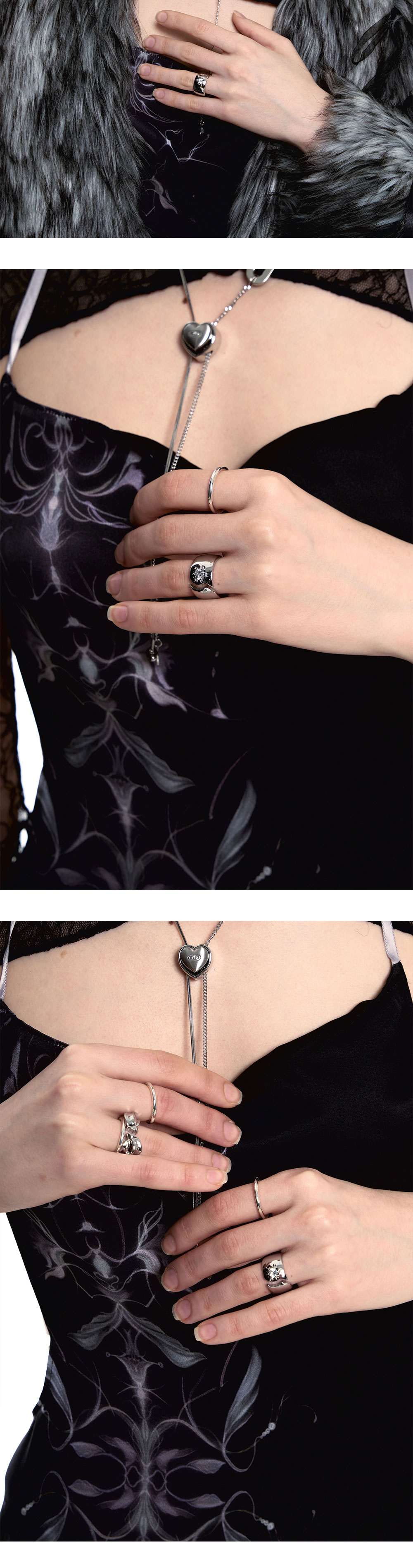 센티멍 넘버 457 링 실버 | SENTIMENTS | KREAM