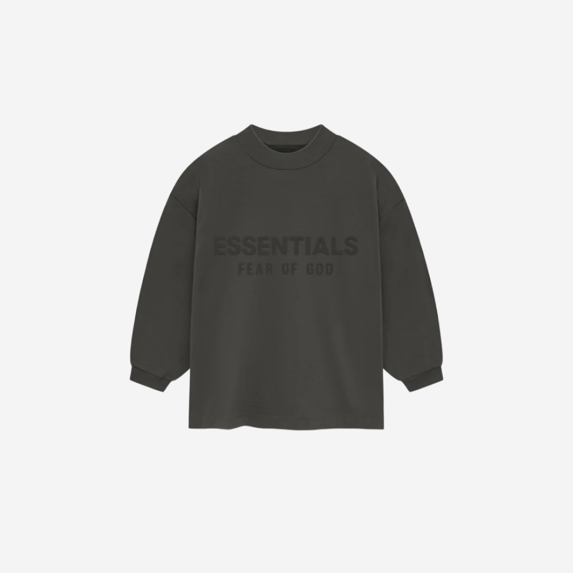 (키즈) 에센셜 롱슬리브 티셔츠 잉크 - 24SS | Essentials | KREAM