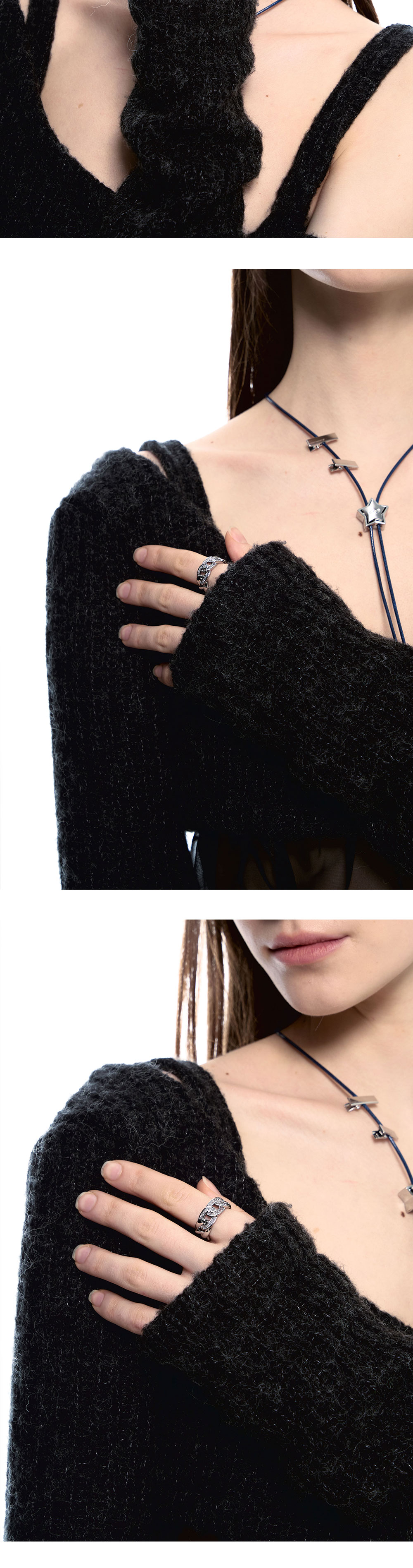 센티멍 넘버 456 링 실버 | SENTIMENTS | KREAM