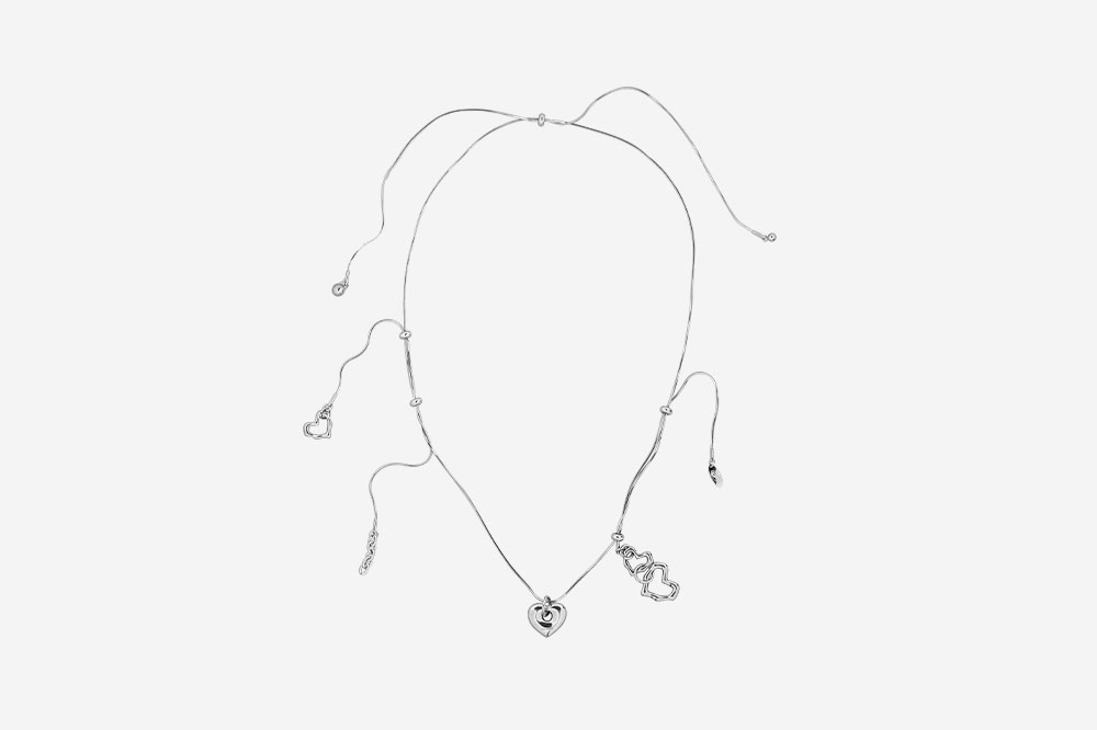 센티멍 넘버 477 하트 트리 네크리스 실버 | SENTIMENTS | KREAM