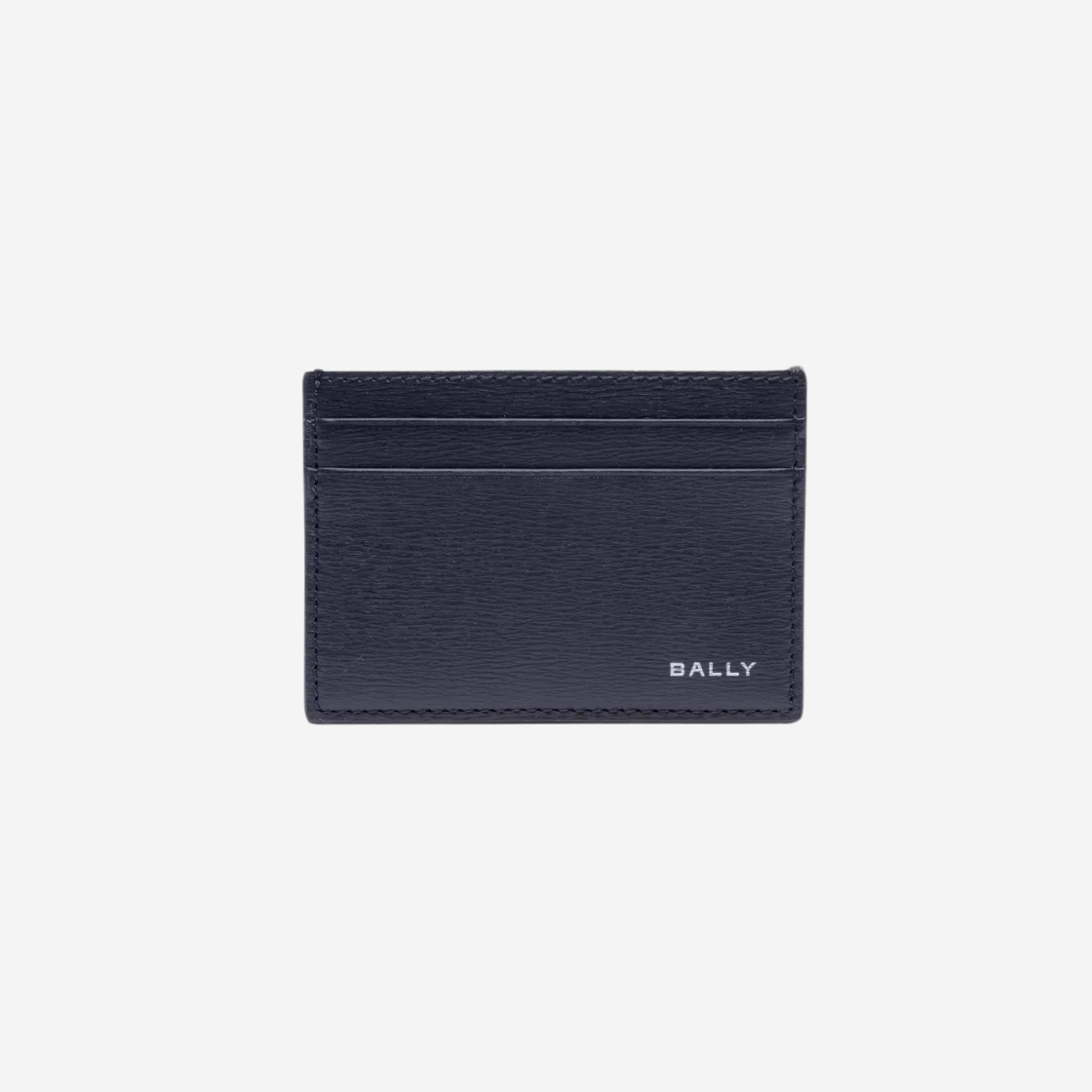 발리 미드나잇 레더 크로싱 카드 홀더 블루 | Bally | KREAM