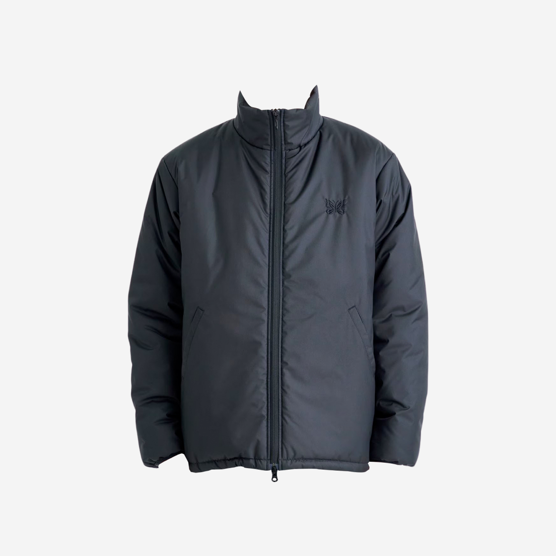 니들스 x 스튜디오스 패딩 블루종 블랙 | Needles | KREAM